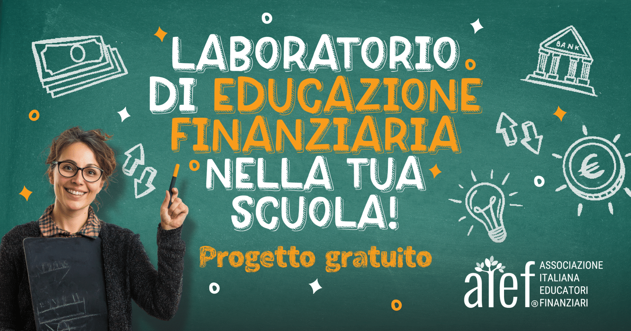 Educazione Finanziaria a Scuola - Partecipa al progetto AIEF